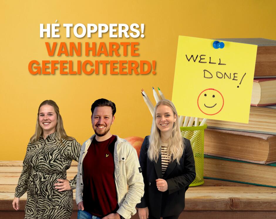 GEFELICITEERD TOPPERS - Vedaflex