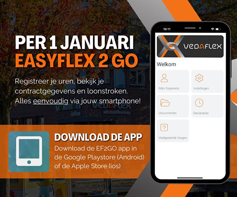 Per 1 januari - EF2GO - Vedaflex